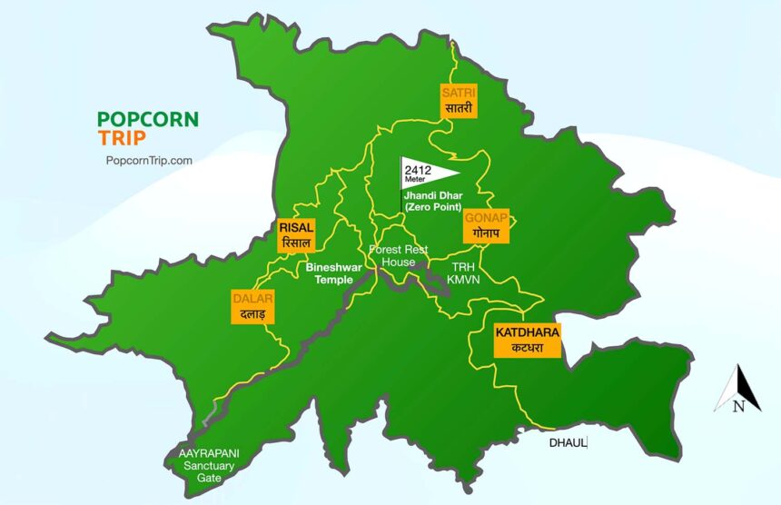 Binsar Wildlife Sanctuary, A Haven for Nature Lovers – Popcorn Trip